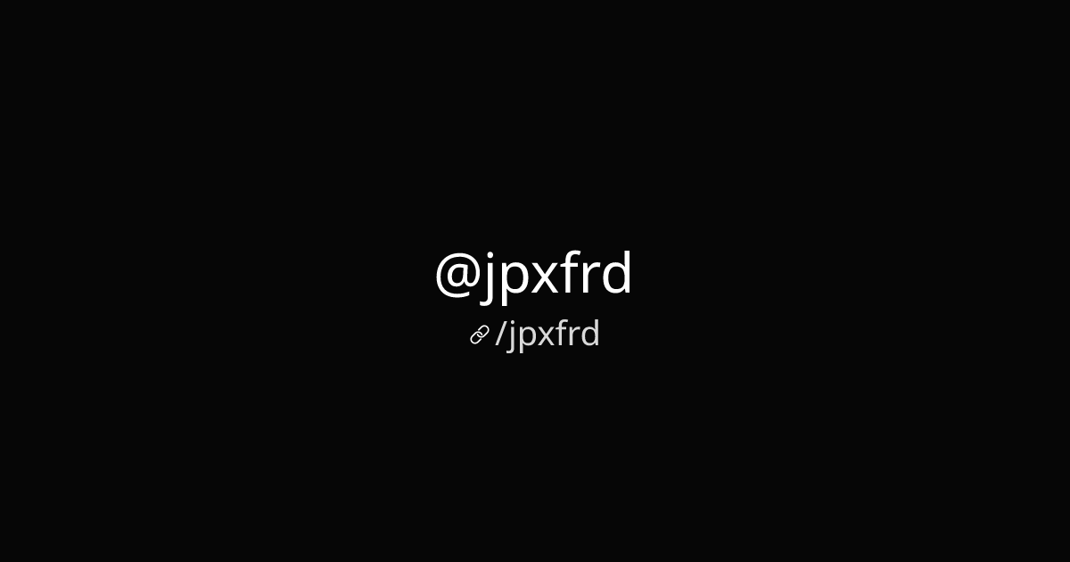 @jpxfrd
